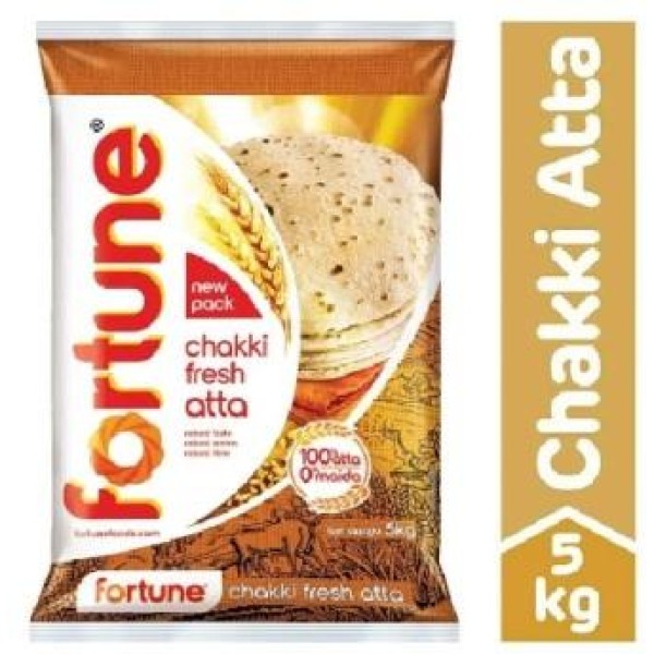Dekho Zara Fortune Fresh Chakki Atta 5Kg